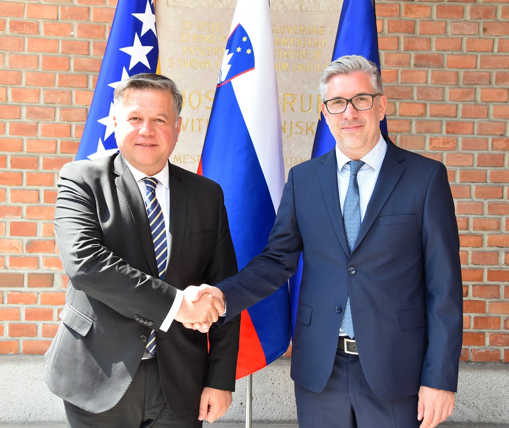 Zamjenik ministra vanjskih poslova BiH mr.sc. Josip Brkić održao ...