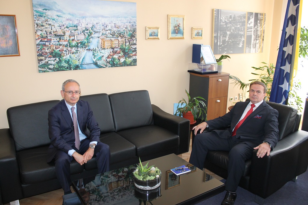 Novoimenovani ambasador Republike Italije u Bosni i Hercegovini Marco ...