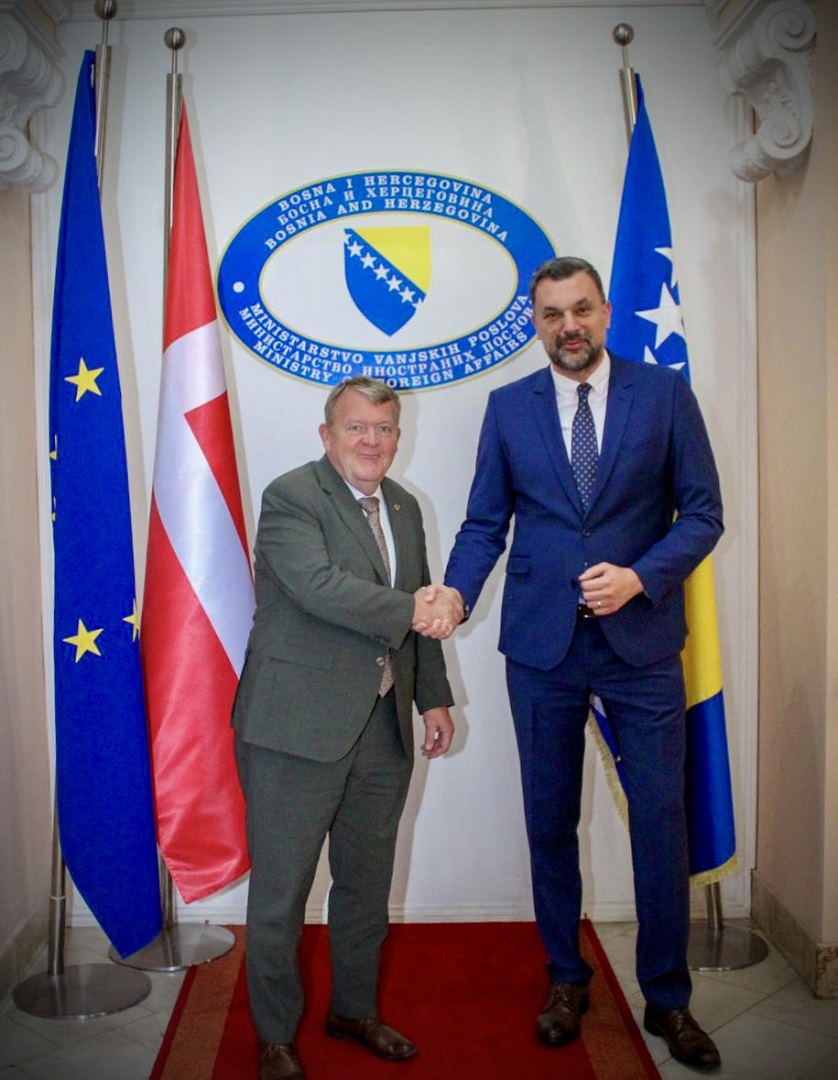 Ministar Elmedin Konaković sastao se sa ministrom vanjskih poslova Kraljevine Danske Larsom ...